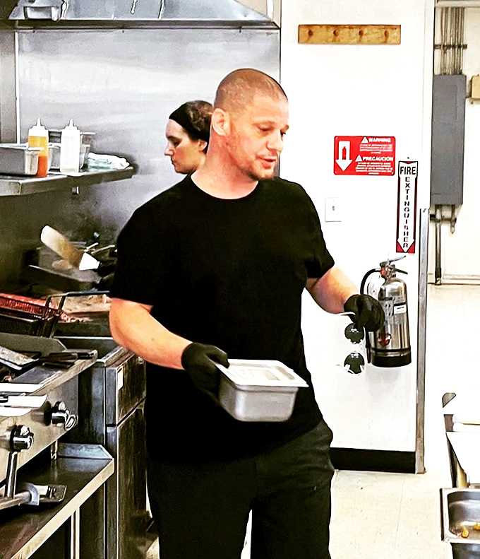 The unsung heroes of your lunch break, working with the focus and precision of artists, because that's exactly what they are.