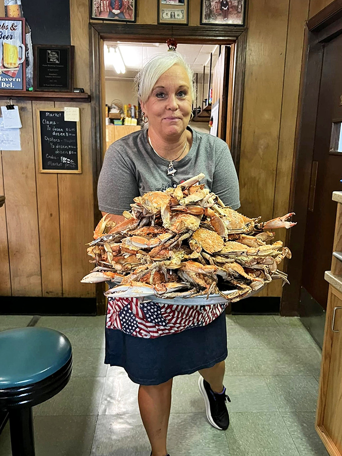 Seafood served with pride&mdash;when your platter arrives looking like this, you know you've found the real deal.