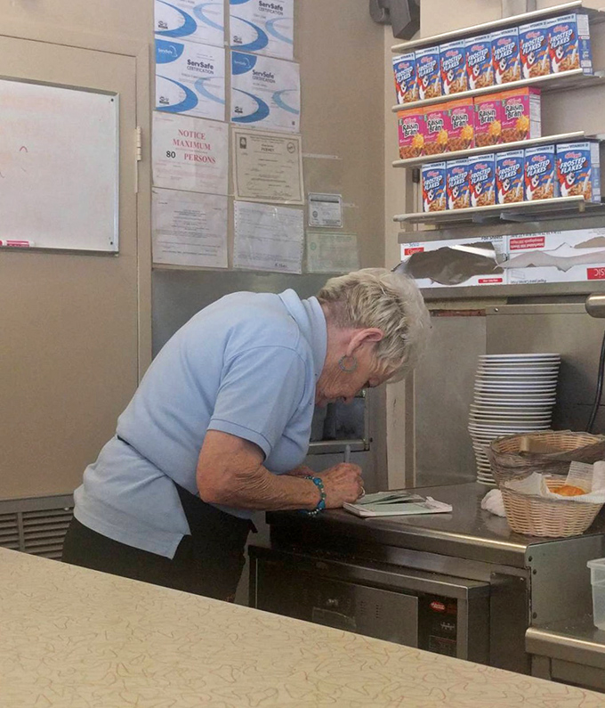 Behind every perfect plate is someone who knows exactly what they're doing. This isn't cooking&mdash;it's heritage preservation through eggs and batter.