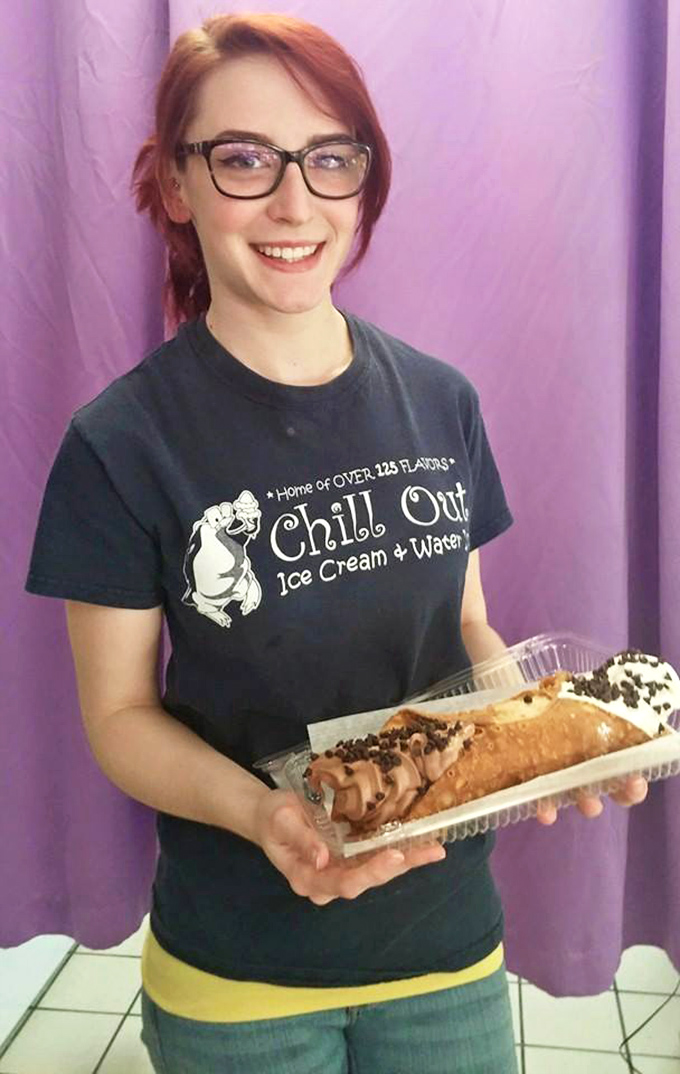 The staff at Chill Out don't just serve ice cream&mdash;they deliver happiness in a cone, with a side of local charm.