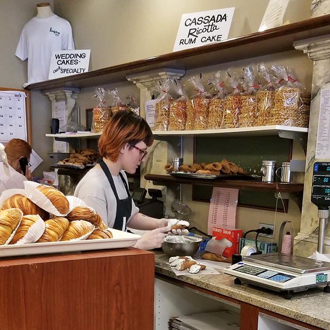 Behind every perfect pastry is a skilled artisan with flour-dusted hands. This isn't mass production&mdash;it's edible craftsmanship happening before your eyes.