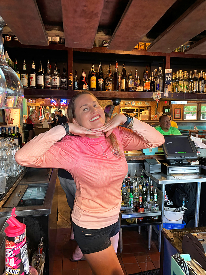 The staff at Conch Republic brings the same warmth as the Florida sunshine. Their genuine smiles are as much a part of the experience as the seafood.