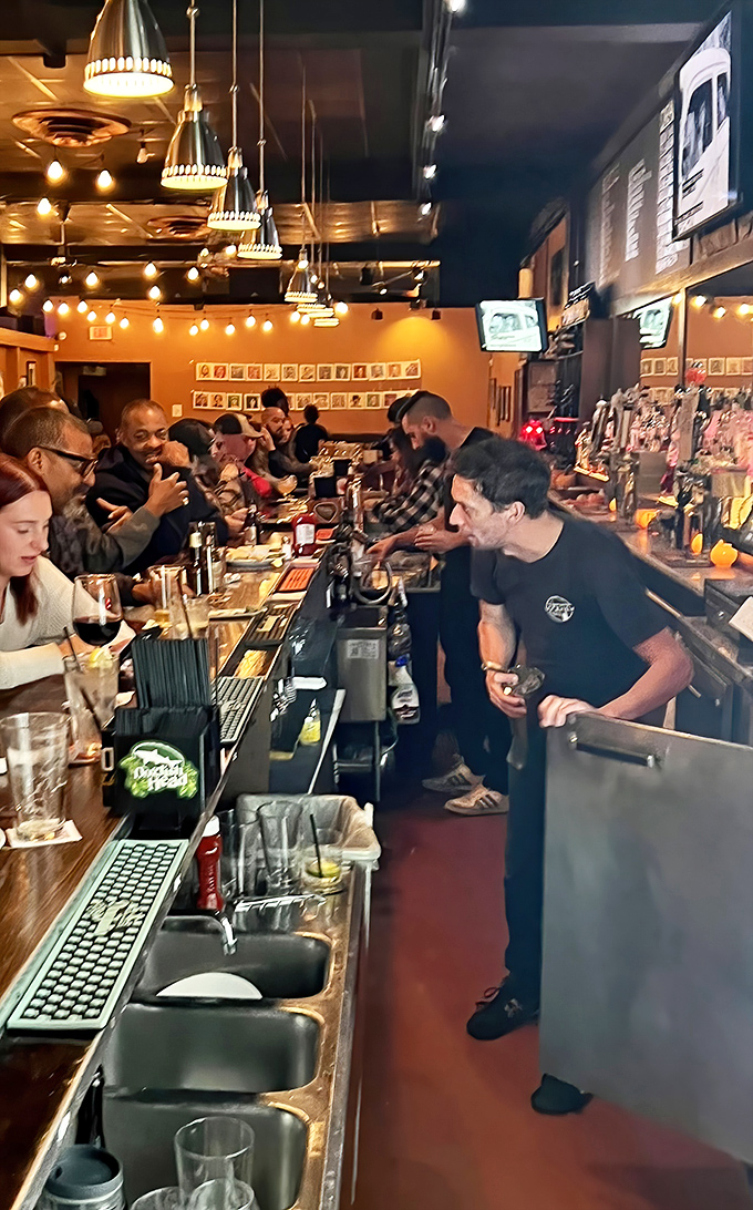 Behind every perfect sandwich is a team that understands the sacred responsibility of proper cheese-to-bread ratio.