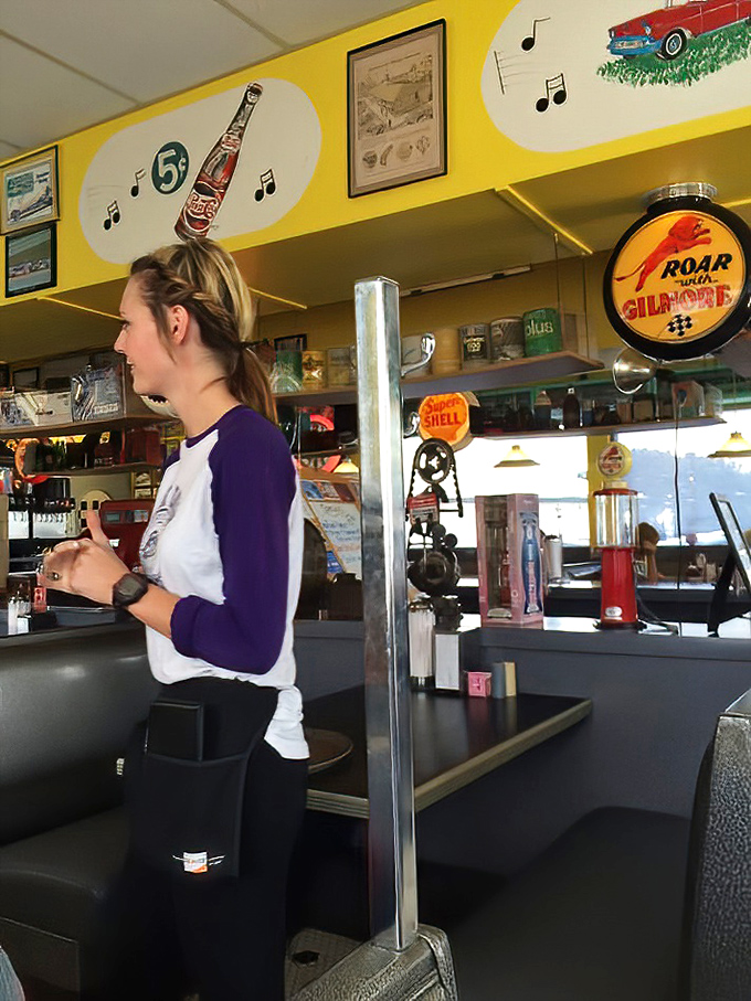 Service with genuine small-town warmth—where staff members aren't following corporate scripts but actually care if you enjoy your meal.