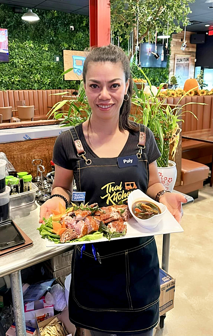 Dedicated staff members who treat every dish like it's destined for their own table.