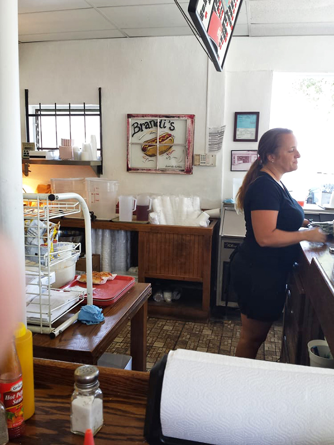 Behind every great hot dog joint is a team that knows exactly what they're doing, with movements choreographed by years of practice.