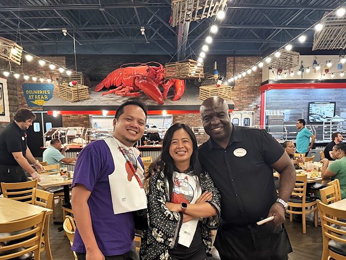 Happy diners and attentive staff create the warm atmosphere that turns first-time visitors into longtime regulars.