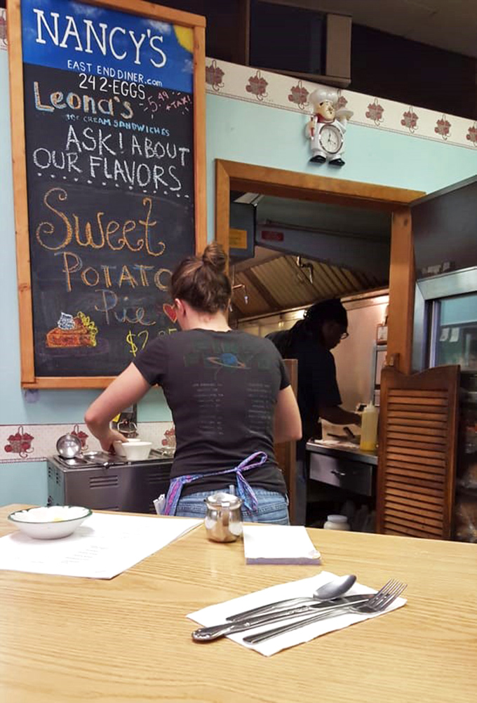 Kitchen staff working their morning magic, turning simple ingredients into plates of pure happiness.