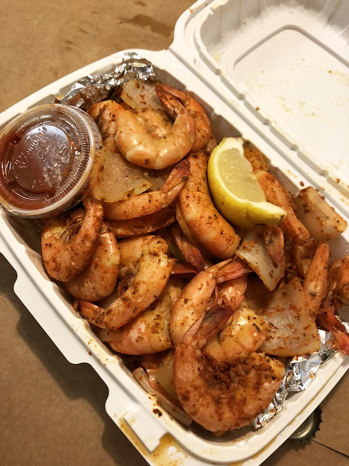 Steamed shrimp piled high like pink perfection &ndash; Old Bay's favorite dance partners at the seafood ball.