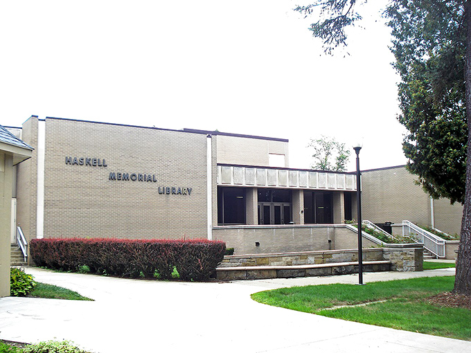 The Haskell Memorial Library proves that intellectual wealth remains available to all, regardless of what's in your retirement account.