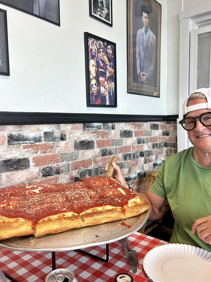The Upside Down Square flips pizza convention on its head &ndash; proving that sometimes the best traditions are the ones you reinvent. 