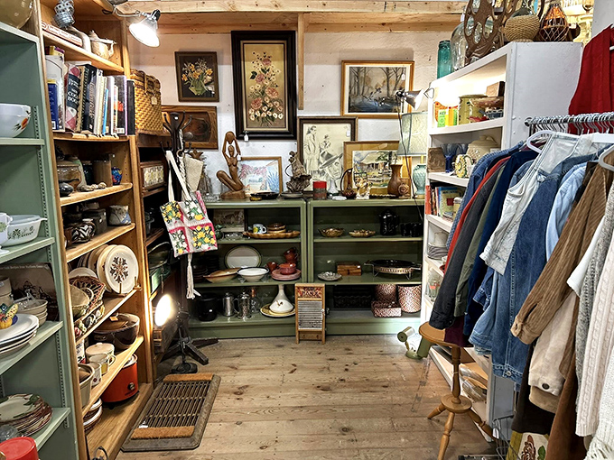 Every booth tells its own story, like walking through someone's impeccably curated memory lane with price tags attached.