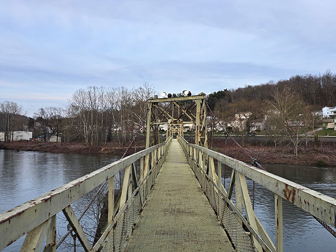 This walking bridge spans more than just water&mdash;it connects Leechburg residents to each other and to simpler pleasures across the Kiski.