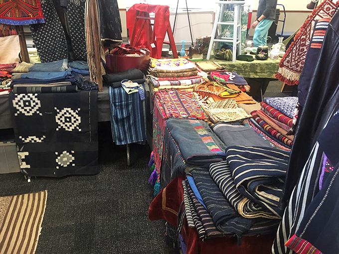 Handwoven textiles showcase artistry from eras when "fast fashion" meant getting dressed quickly.