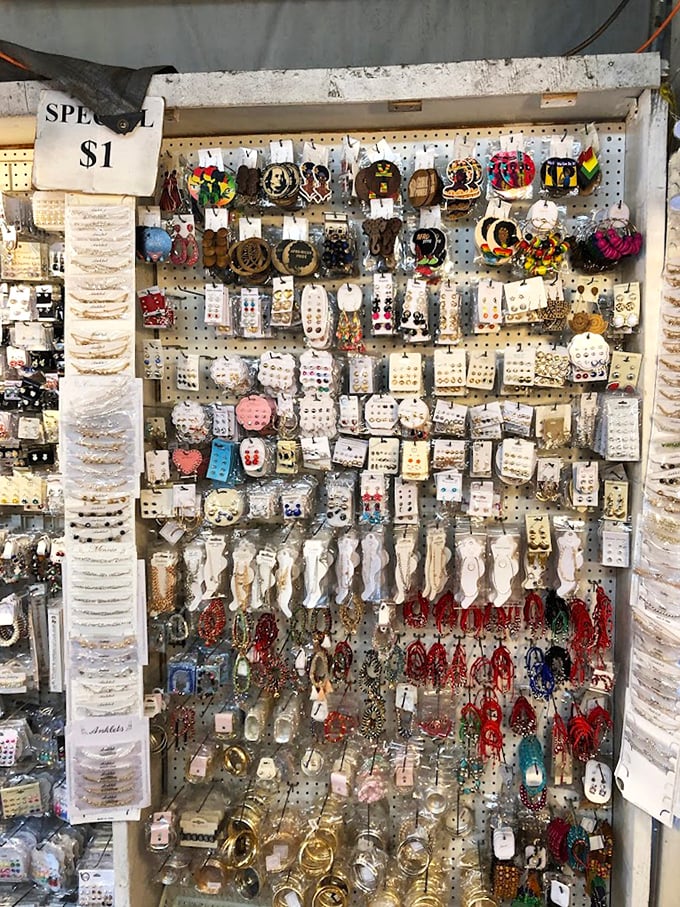 Jewelry paradise where $1 can transform you into a walking treasure chest&mdash;proving that bling doesn't always require breaking the bank. 