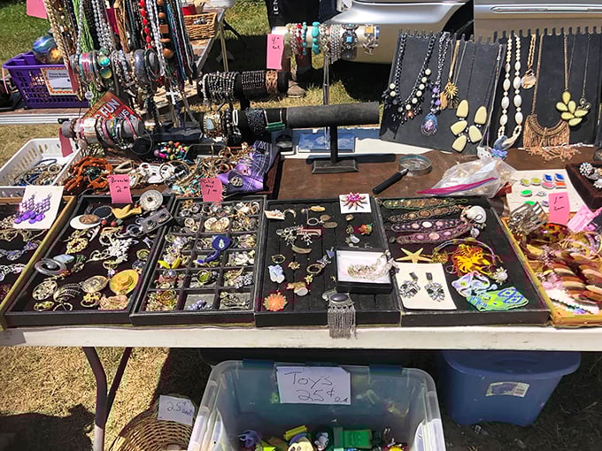 Jewelry that tells stories&mdash;some fabulous, some questionable. Each piece waits for its next chapter on someone else's wrist or neck.