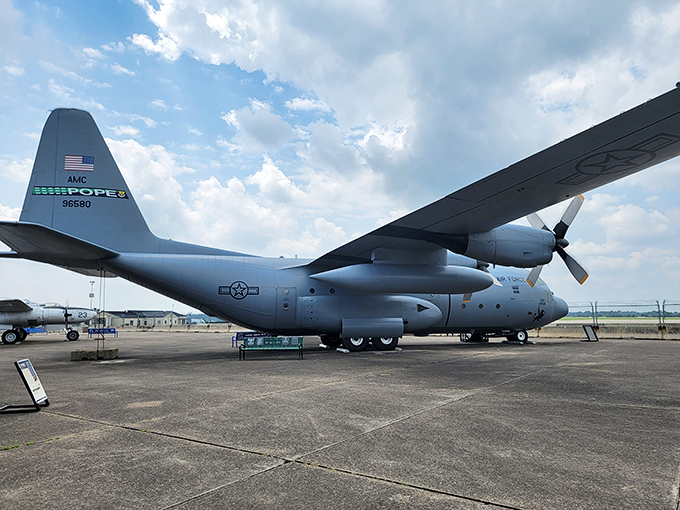 Four massive propellers that once cut through war-torn skies now rest in peaceful Delaware, their stories waiting to be told.