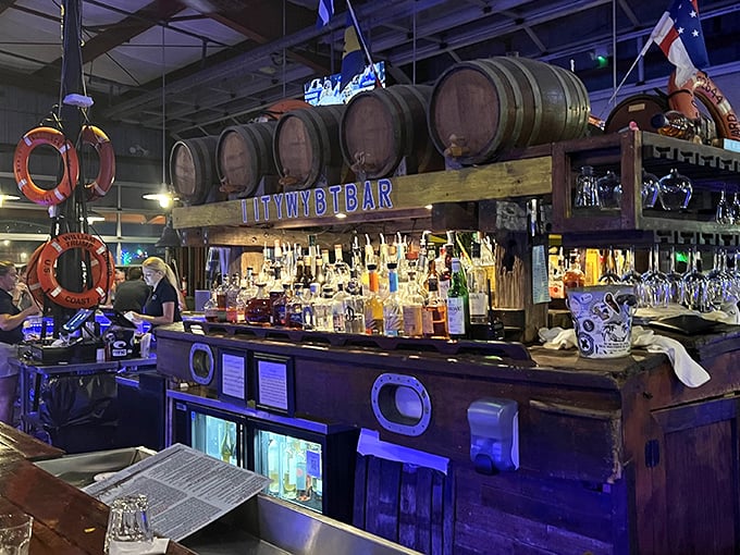 The bar beckons with promises of perfectly crafted cocktails and that laid-back Keys atmosphere everyone craves.