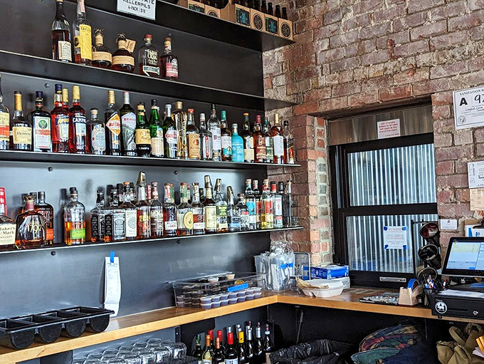 The well-stocked bar proves that great barbecue deserves equally thoughtful libations &ndash; a philosophy we can all get behind.