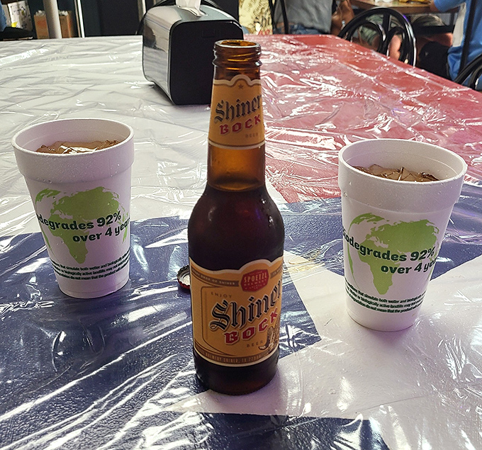 Cold beer because some food experiences require the perfect liquid accompaniment to complete the picture.