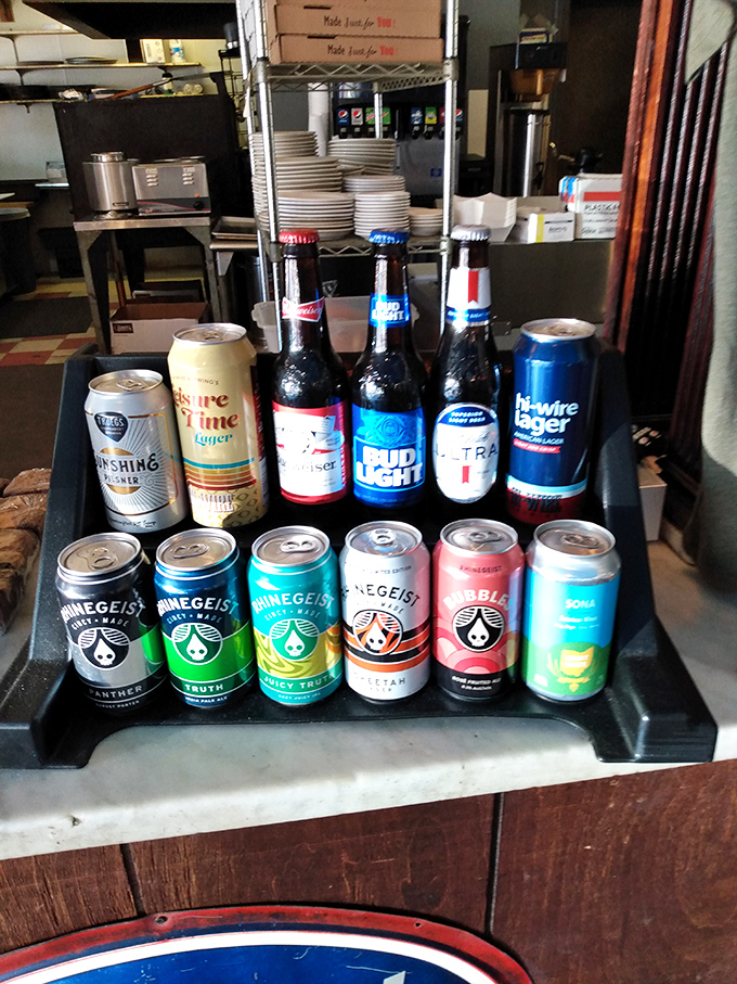 Local craft brews stand ready to complement whatever sandwich masterpiece you're about to devour.