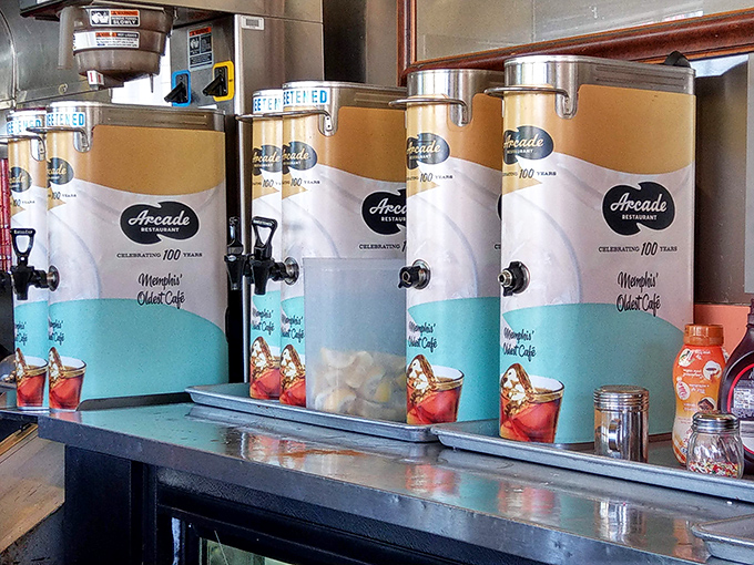 These aren't just drink dispensers&mdash;they're happiness hydrants. Sweet tea flows like liquid Southern hospitality, ready to wash down whatever deliciousness awaits. 