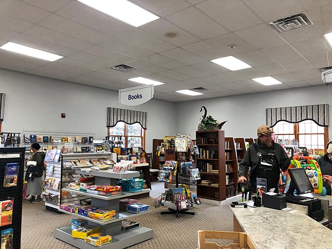 The book section: where dog-eared paperbacks and forgotten bestsellers get their second chapter. Literary treasures at pocket-change prices.