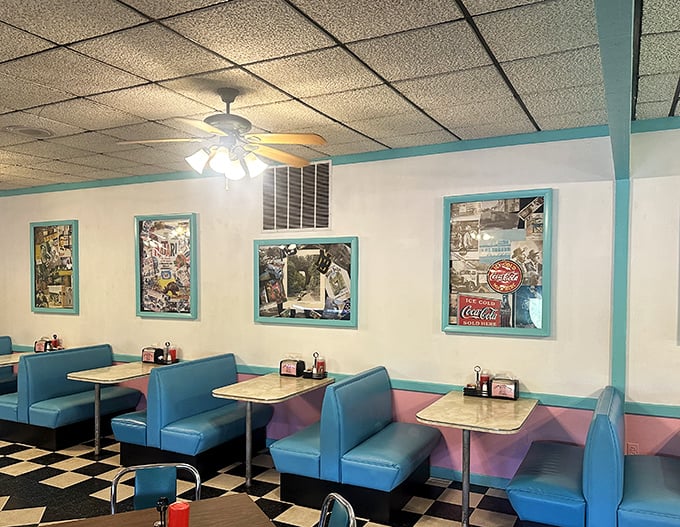 These booths have witnessed first dates, family reunions, and countless "just one more bite" negotiations with stubborn toddlers.