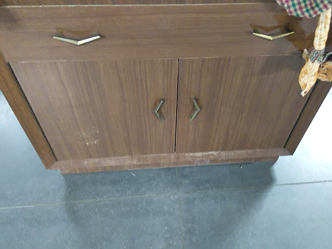 Mid-century modern or just vintage chic? This cabinet could be the statement piece your hallway's been missing&mdash;at a fraction of reproduction prices.