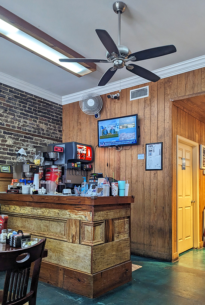 Where magic happens. This well-worn counter has served generations of Georgetown residents their daily dose of comfort and caffeine.