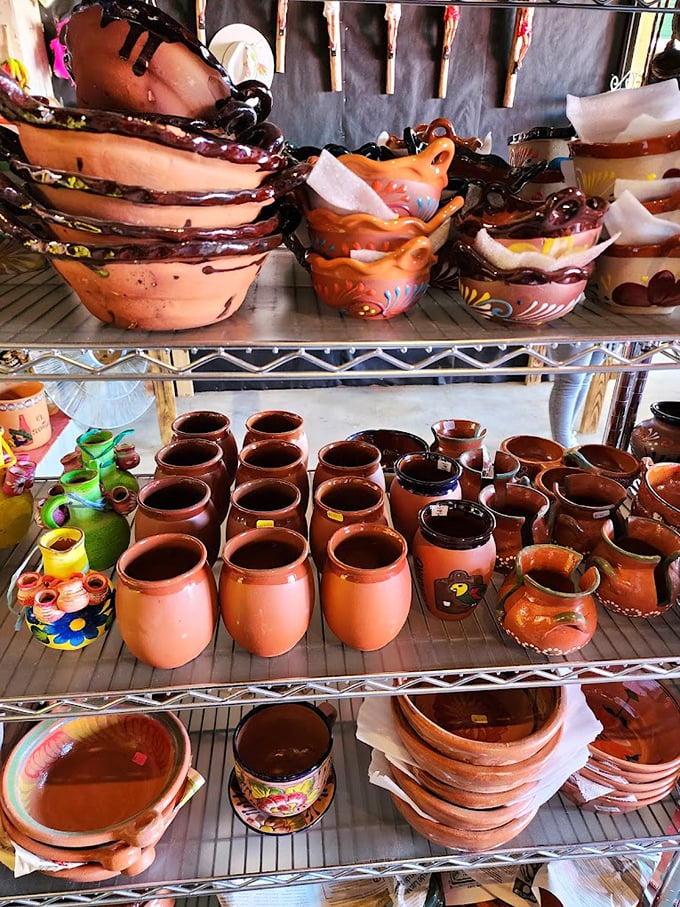 Handcrafted pottery in earthy terracotta hues brings a touch of rustic charm to any kitchen. These aren't just bowls&mdash;they're conversation pieces with history baked in.