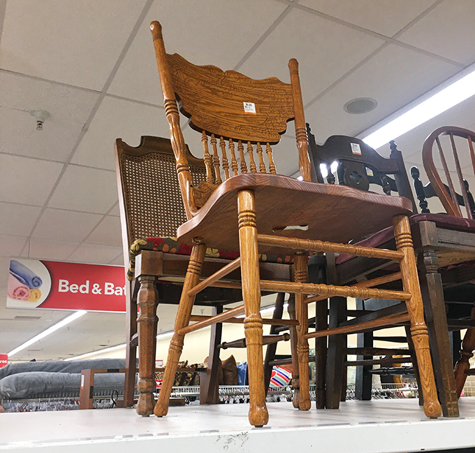 That chair isn't just furniture&mdash;it's a time machine to Grandma's living room, complete with country charm and surprising comfort.
