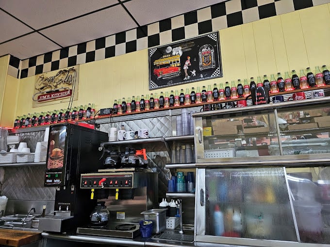Even the coffee setup looks like it means serious business about caffeination and satisfaction.