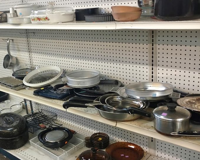 Cookware paradise for aspiring chefs and anyone who's ever watched too many cooking shows after midnight. That stockpot has stories to tell.