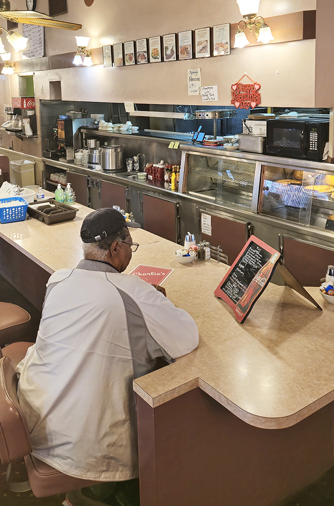 The counter &ndash; where solo diners find community, regulars get their usual without asking, and coffee cups mysteriously refill themselves.