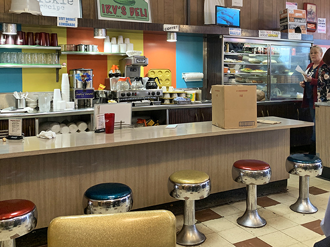 Classic diner counter stools that have supported Detroit's hungry masses through good times and bad&mdash;each with stories to tell and corned beef to witness.