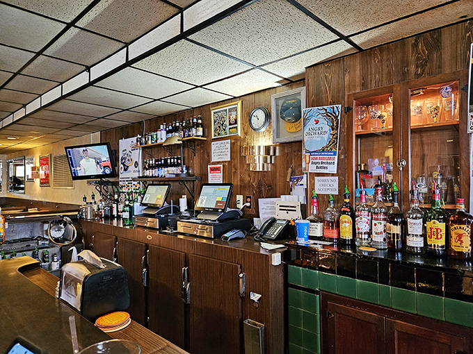 Behind this bar, mixologists are replaced by actual bartenders who remember your name and don't judge your drink order.