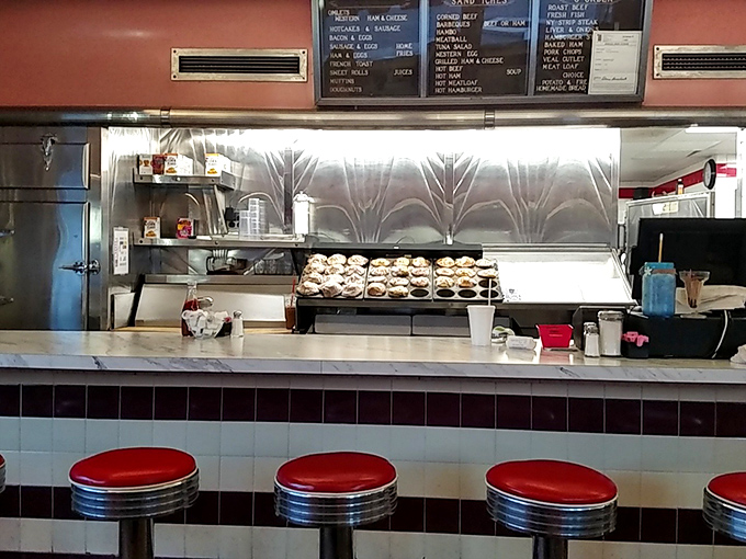 The counter&mdash;where solo diners become regulars, and the theater of short-order cooking unfolds before your appreciative eyes.