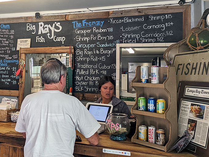 The anticipation is part of the experience. Locals know the wait for Big Ray's seafood is like waiting for a perfect sunset&mdash;absolutely worth it.