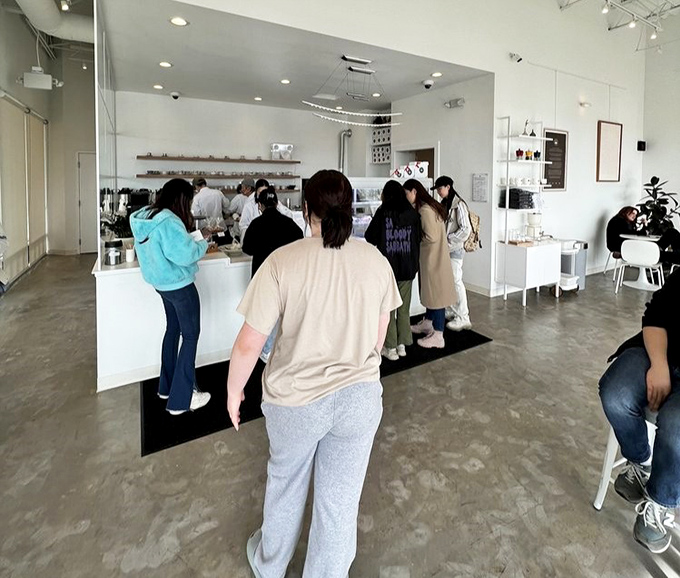 The line forms to the right for a taste of the extraordinary. Some treasures are worth waiting for, especially when they involve French pastry.