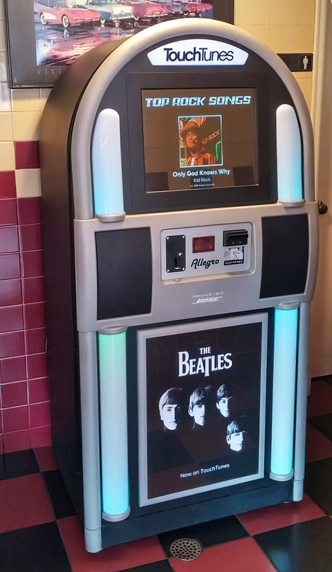 The digital jukebox stands ready to provide the soundtrack to your meal&mdash;from The Beatles to Kid Rock, because every feast deserves its own theme music.