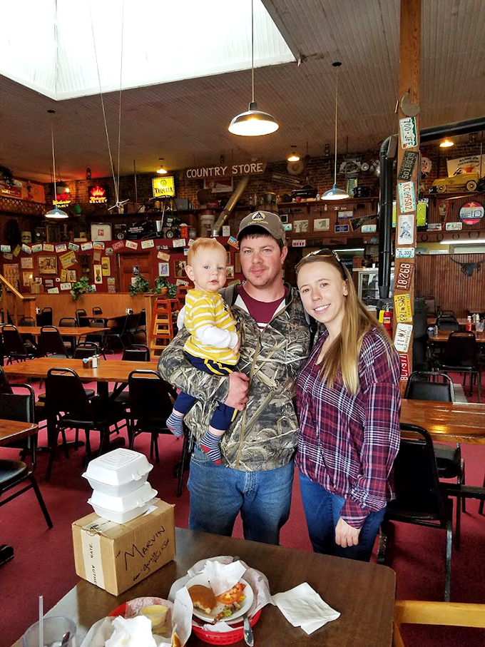 Happy families discovering that the best dining experiences often happen in the most unexpected places.