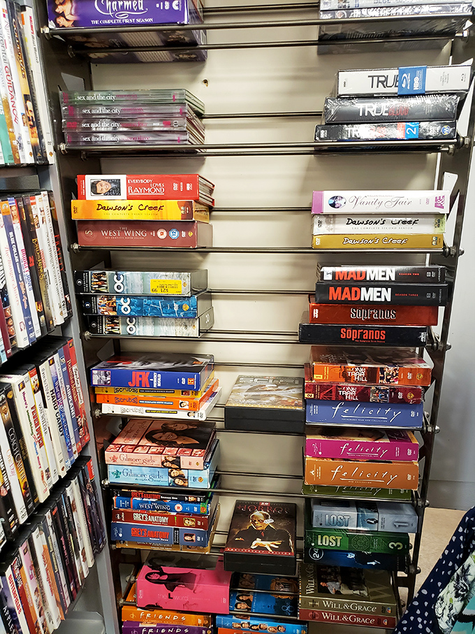 DVD collections that chronicle the golden age of television. Binge-watching before streaming was cool, now nostalgically affordable.