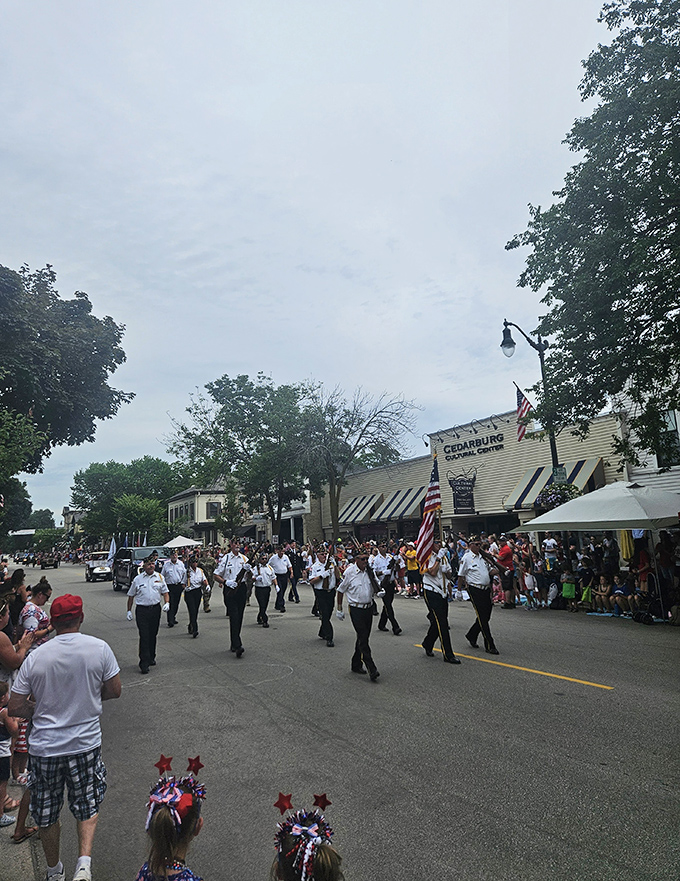 Parades in Cedarburg aren't just events&mdash;they're community rituals where everyone knows someone marching, and nobody minds the traffic delay.