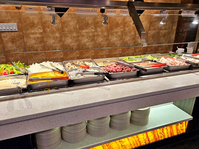 The salad bar &ndash; that place you promise yourself you'll visit first before inevitably being seduced by the siren call of crab legs and prime rib.