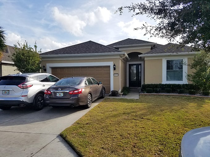 Home sweet home &ndash; where the driveway fits both your everyday sedan and the convertible you finally treated yourself to after decades of practicality.