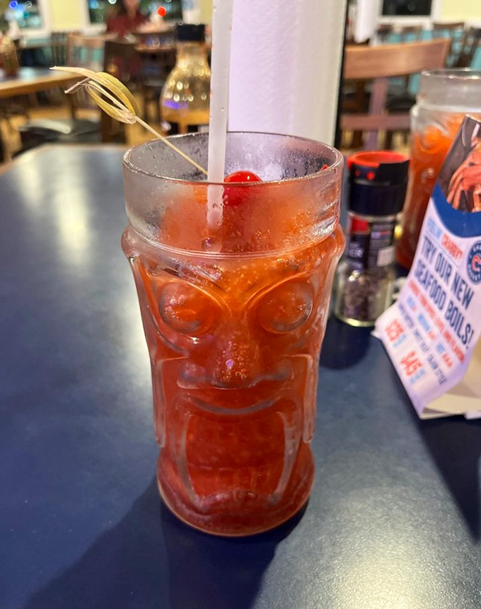 The tiki glass isn't just a vessel&mdash;it's a promise of vacation vibes, even if you're just on lunch break from the office.