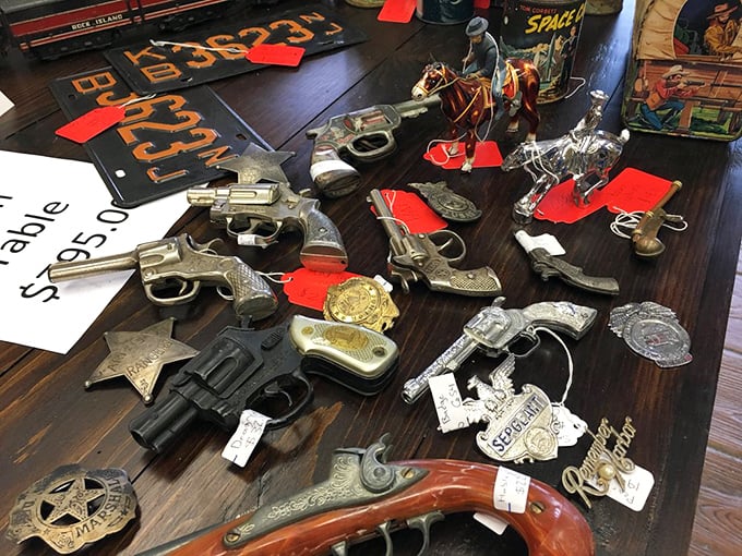 Cowboys and lawmen of yesteryear left these behind&mdash;metal memories of frontier justice and Saturday afternoon matinees.