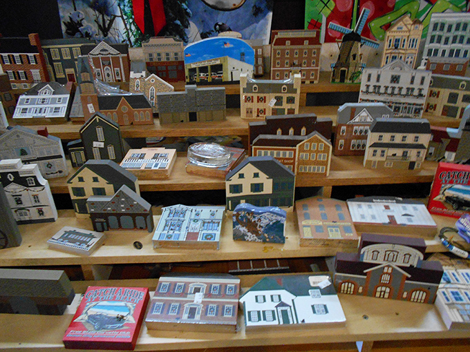 This miniature village wasn't built in a day, but it could transform your mantel into a storybook neighborhood by tomorrow.