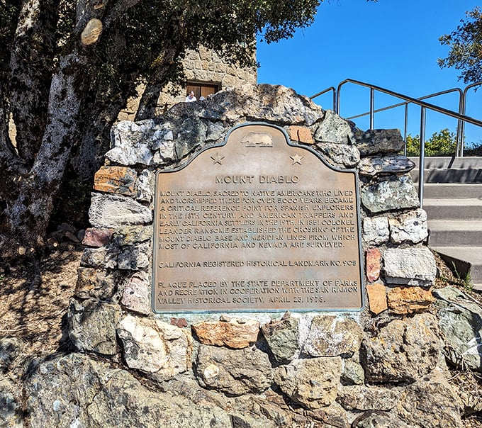 This historical marker tells a story of Native Americans, Spanish explorers, and land surveyors&mdash;all drawn to this mountain's magnetic presence.